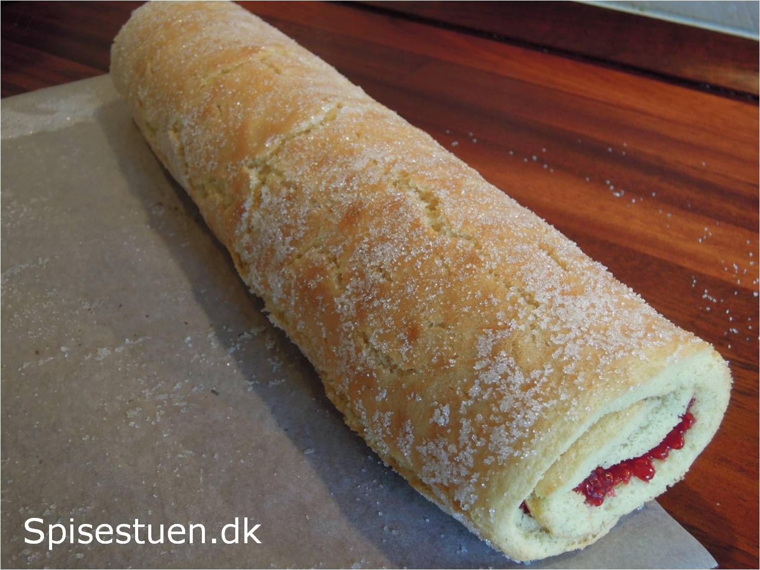 Hindbærroulade