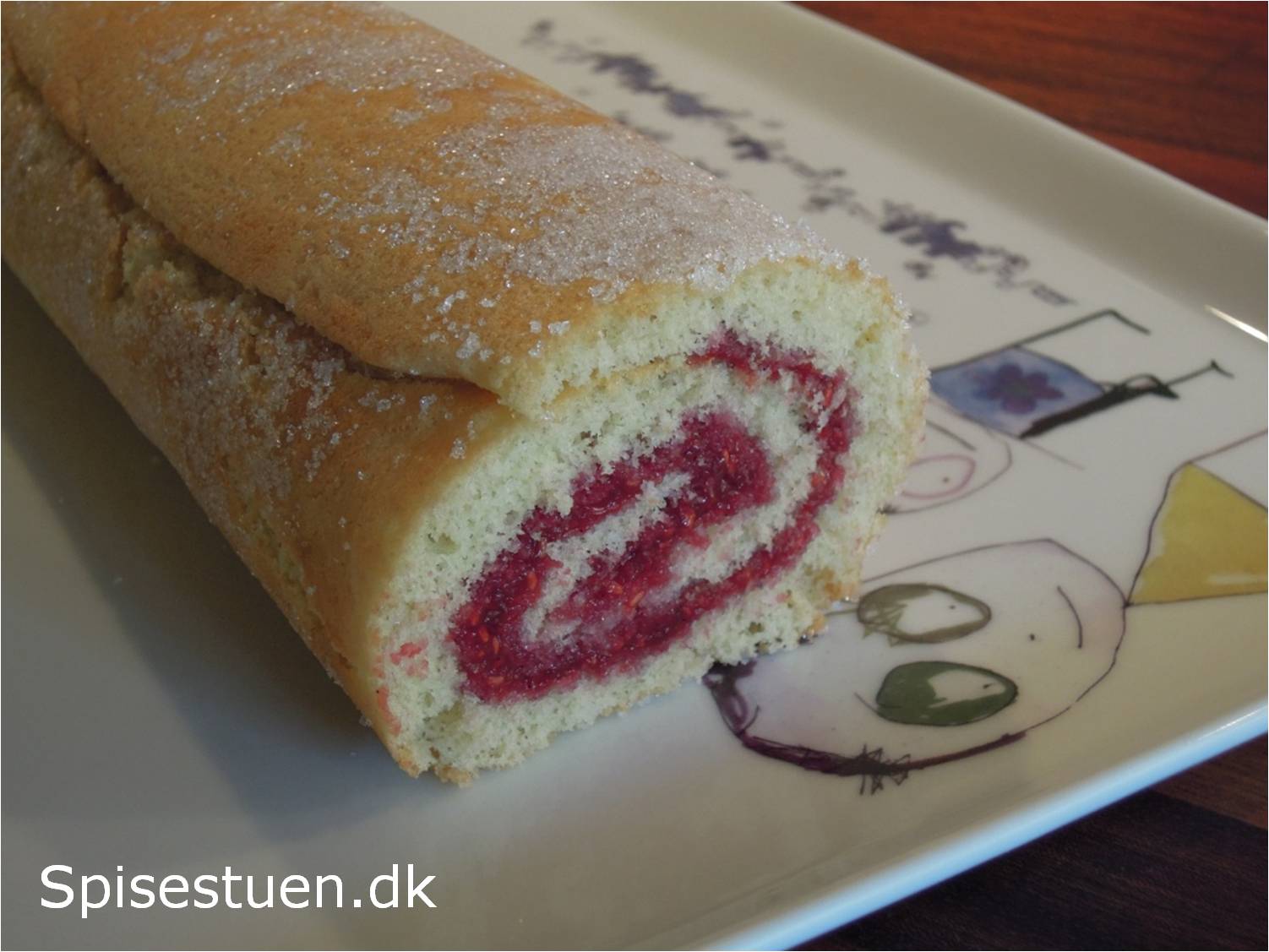 Hindbærroulade
