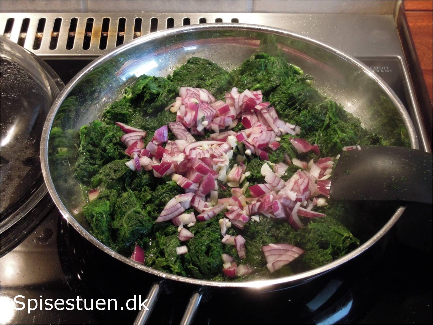 Spinattærte med fetaost