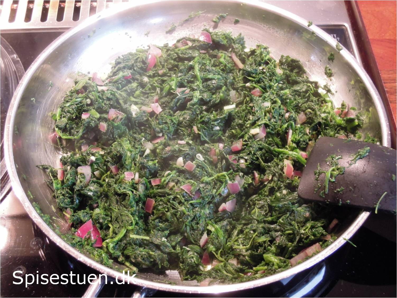 Spinattærte med fetaost