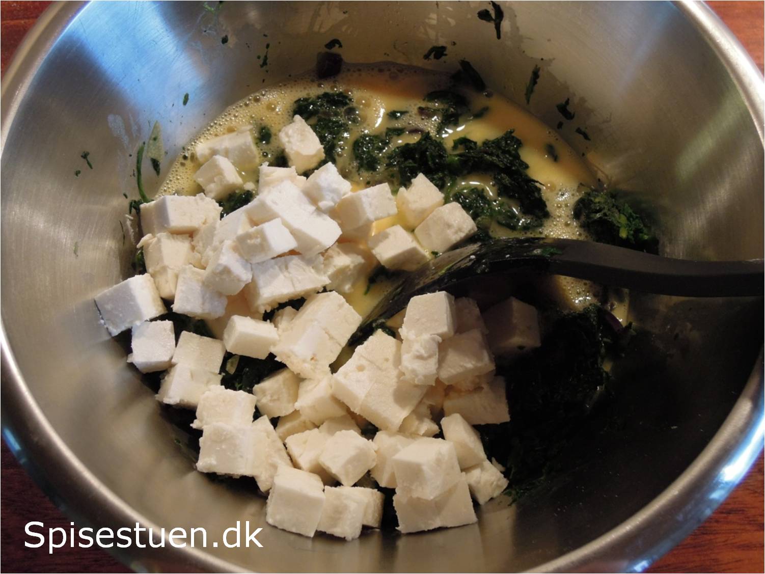 Spinattærte med fetaost