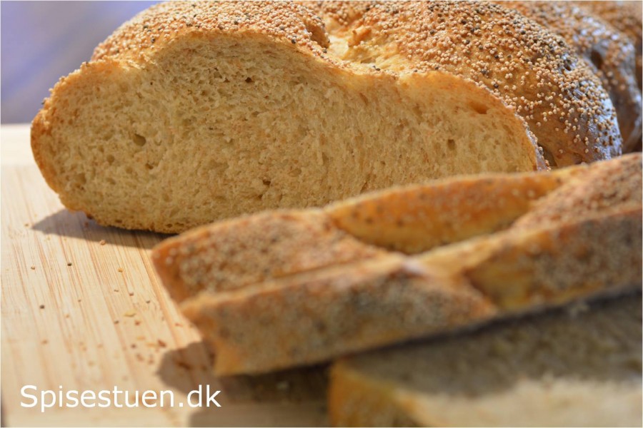 Flettet grovbrød