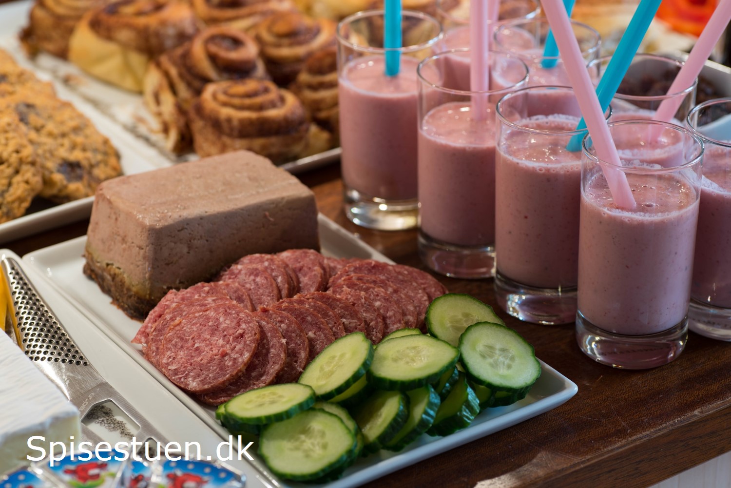 Jeg fejrer fødselsdag med brunch med familien