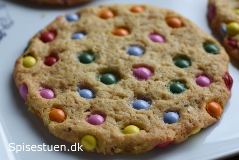 Cookies med chokoladelinser